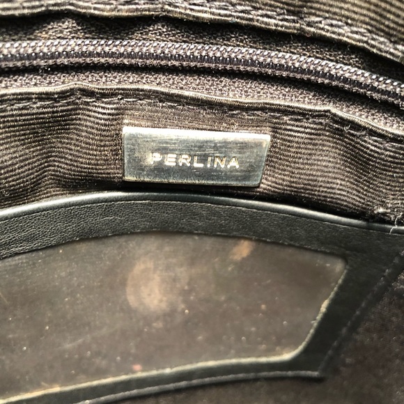 Perlina | Bags | Perlina Leather Handbag | Poshmark